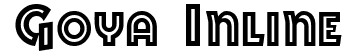 Goya Inline: Free Font Download | MaisFontes