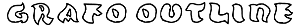 Grafo Outline: Free Font Download | MaisFontes