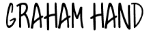 Graham Hand: Free Font Download | MaisFontes