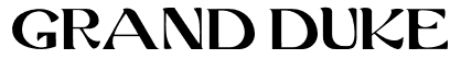 GRAND DUKE: Free Font Download | MaisFontes