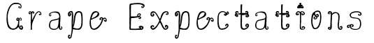 Grape Expectations: Free Font Download | MaisFontes