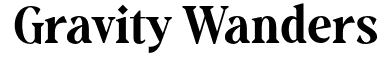 Gravity Wanders: Download Free Font | MaisFontes