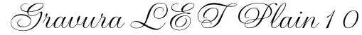 Gravura LET Plain 1 0: Free Font Download | MaisFontes