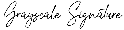 Grayscale Signature: Free Font Download | MaisFontes