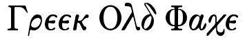 Greek Old Face: Free Font Download | MaisFontes