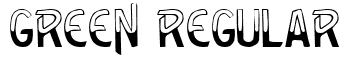 Green Regular: Free Font Download | MaisFontes