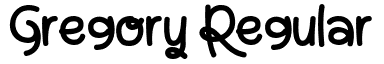 Gregory Regular: Free Font Download | MaisFontes