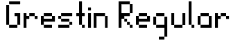 Grestin Regular: Baixar Fonte Grátis | MaisFontes