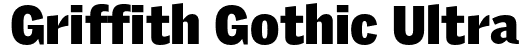 Griffith Gothic Ultra Font: Free Download | MaisFontes