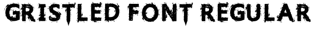 Gristled Font Regular: Baixar Fonte Grátis | MaisFontes