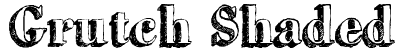 Grutch Shaded: Baixar Fonte Grátis | MaisFontes