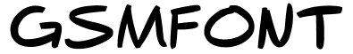 Gsm: Free Font Download | MaisFontes