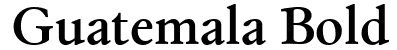 Guatemala Bold: Free Font Download | MaisFontes