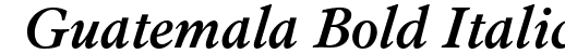 Guatemala Bold Italic: Free Font Download | MaisFontes