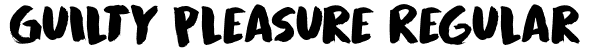 Guilty Pleasure Regular Font: Free Download | MaisFontes