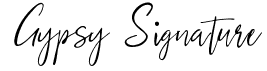 Gypsy Signature: Free Font Download | MaisFontes