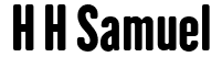 H H Samuel: Free Font Download | MaisFontes
