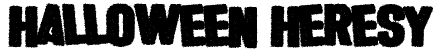Halloween Heresy: Free Font Download | MaisFontes