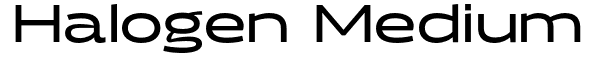 Halogen Medium: Free Font Download | MaisFontes