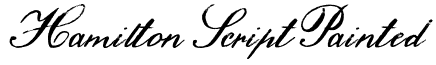 Hamilton Script Painted: Free Font Download | MaisFontes