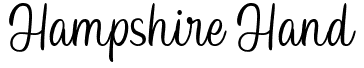 Hampshire Hand: Free Font Download | MaisFontes