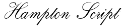Hampton Script Font: Free Download | MaisFontes