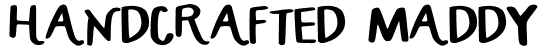 HANDCRAFTED MADDY: Free Font Download | MaisFontes