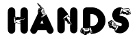 Hands: Free Font Download | MaisFontes