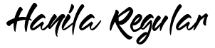 Hanila Regular: Free Font Download | MaisFontes