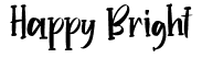 Happy Bright Font: Free Download | MaisFontes