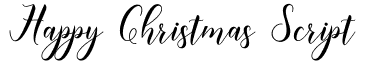 Happy Christmas Script: Free Font Download | MaisFontes