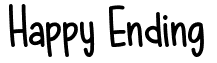 Happy Ending: Free Font Download | MaisFontes