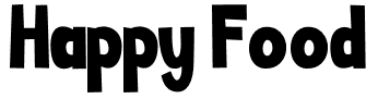Happy Food Font: Free Download | MaisFontes