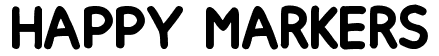 Happy markers: Free Font Download | MaisFontes