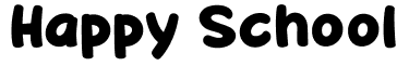 Happy School: Free Font Download | MaisFontes