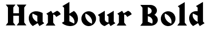 Harbour Bold Font: Free Download | MaisFontes