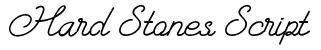 Hard Stones Script: Baixar Fonte Grátis | MaisFontes