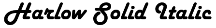 Harlow Solid Std Font: Free Download | MaisFontes
