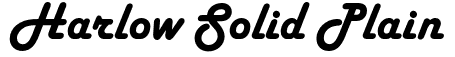Harlow Solid Std Font: Free Download | MaisFontes