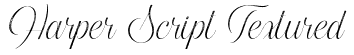 Harper Script Textured: Free Font Download | MaisFontes