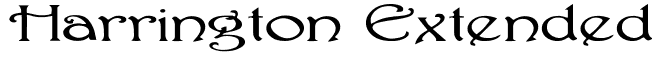 Harrington Font: Free Download | MaisFontes