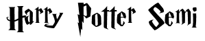 Harry Potter: Télécharger une police gratuite | MaisFontes