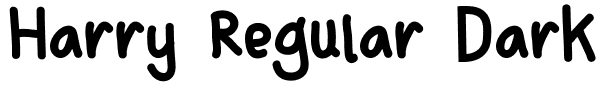 Harry Regular Dark Font: Free Download | MaisFontes