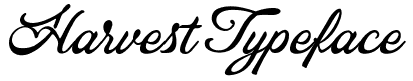 Harvest Typeface Font: Free Download | MaisFontes