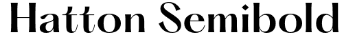 Hatton Bold: Free Font Download | MaisFontes