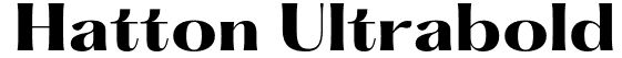 Hatton Font Family: Free Download | MaisFontes