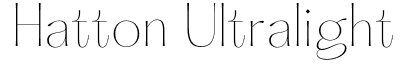 Hatton Font Family: Free Download | MaisFontes