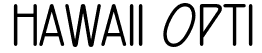 Hawaii Opti: Free Font Download | MaisFontes
