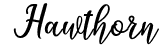 Hawthorn: Free Font Download | MaisFontes