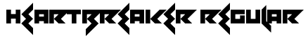 Heartbreaker Regular Font: Free Download | MaisFontes